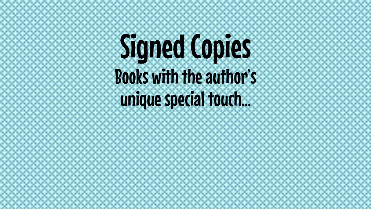 Signed Books | Author-Signed Editions at Wave of Nostalgia