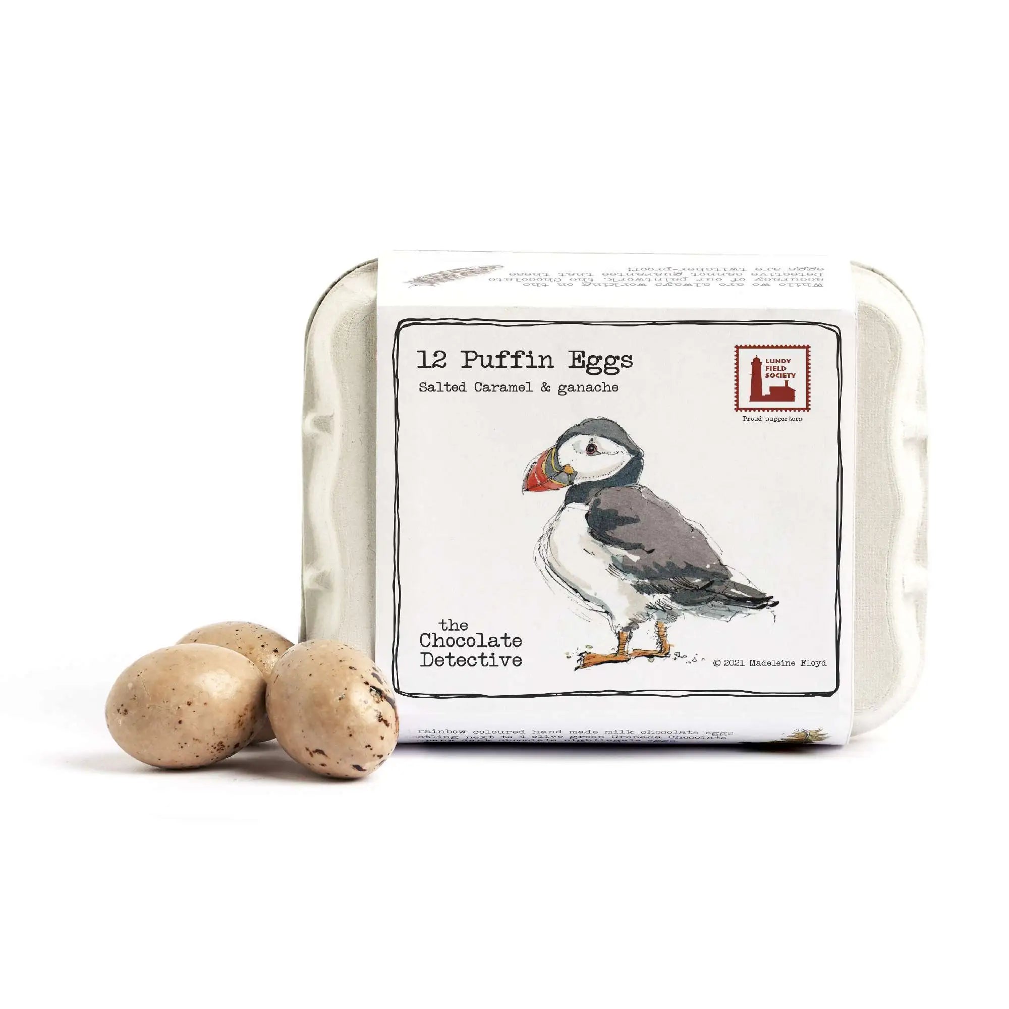 The Chocolate Detective - 12 Puffin Eggs 150g – Wave of Nostalgia